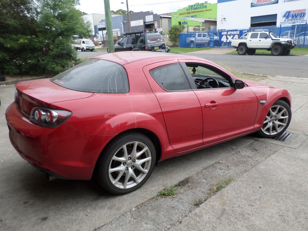 WRECKING PARTS MAZDA RX8 2008 6 SPEED FE SUNROOF 13B rotary | Jap ...