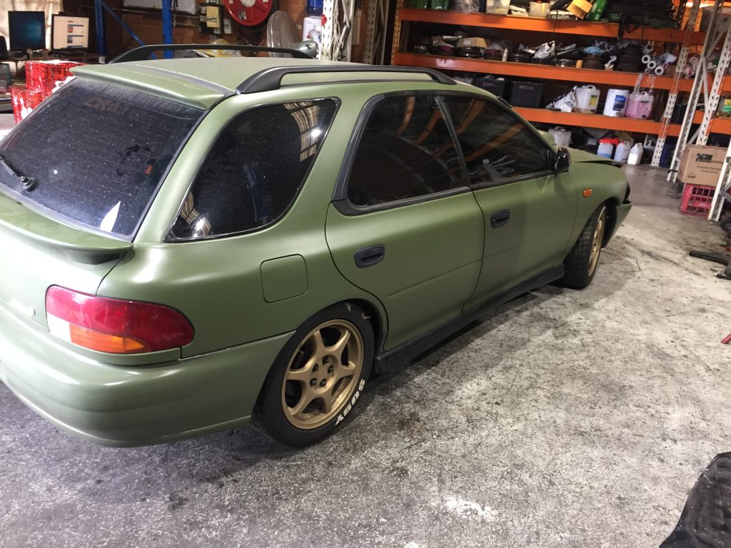WRECKING SUBARU IMPREZA WRX GC8 1997 REBUILT ENGINE 2018 FULL EXHAUST ...