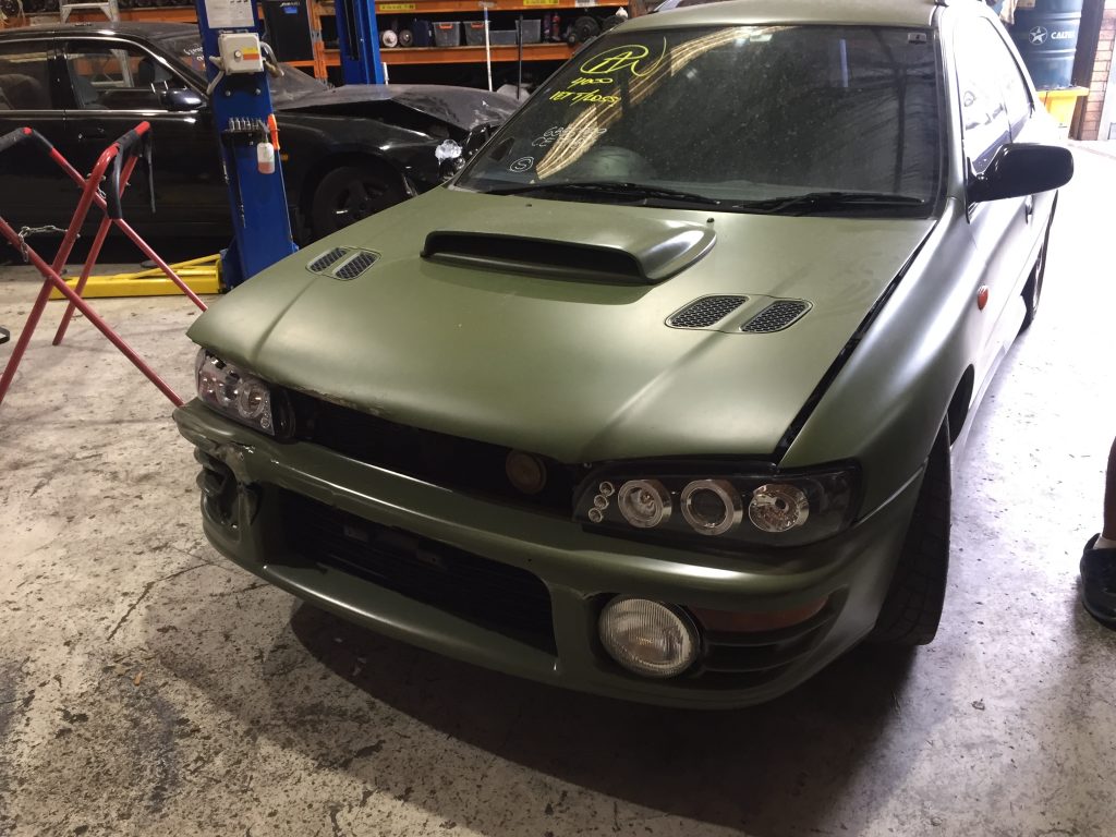 WRECKING SUBARU IMPREZA WRX GC8 1997 REBUILT ENGINE 2018 FULL EXHAUST ...