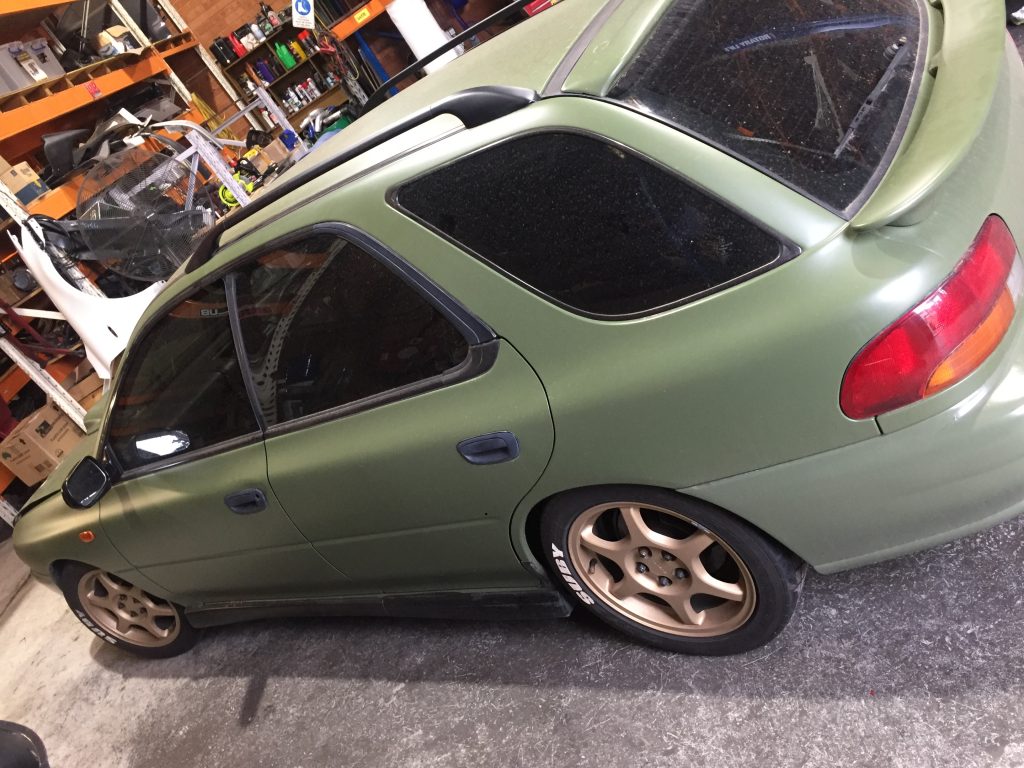 WRECKING SUBARU IMPREZA WRX GC8 1997 REBUILT ENGINE 2018 FULL EXHAUST ...